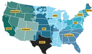 Map of RTOs (and ISOs) - Exergy Energy